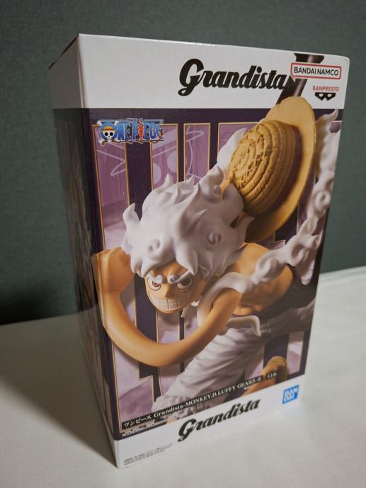 Banpresto Grandista One Piece Monkey D Luffy Gear 5-II Bandai Namco fi