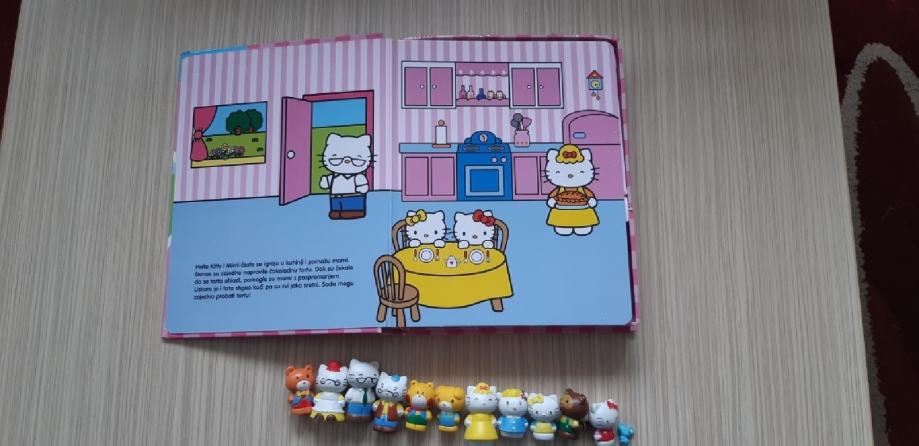 Hello Kitty knjiga i figurice