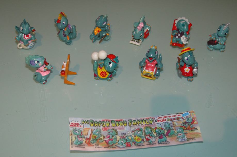 Kinder surprise - Die Dapsy Dino Family D 1997