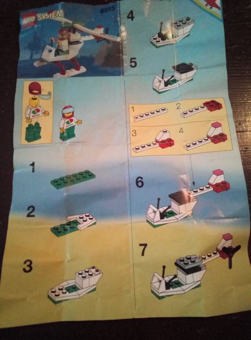 Lego System Stunt Copter 6515, 1994. godina