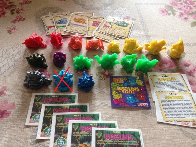 Mini Boglins figure gumene - raritet 90te
