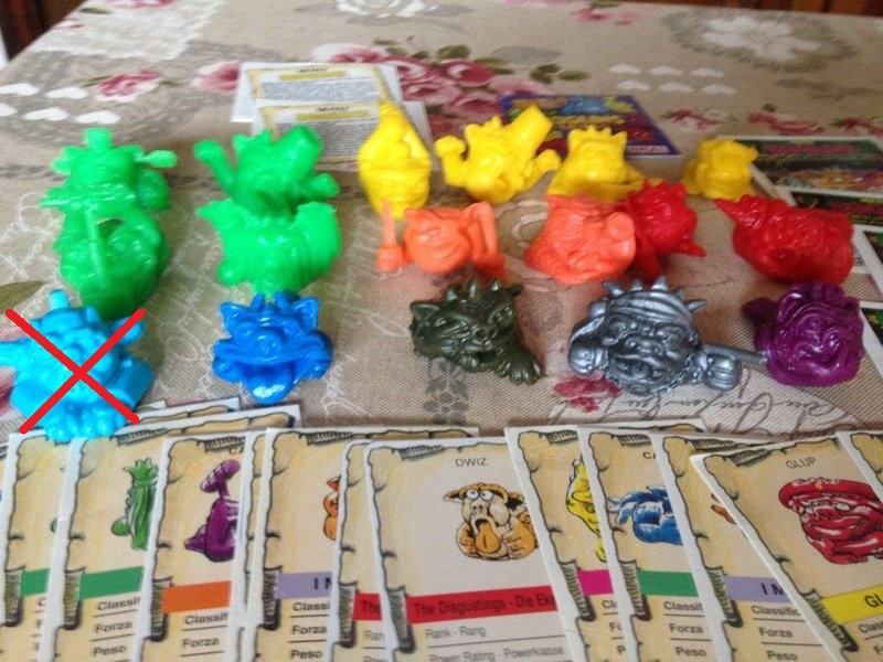 Mini Boglins figure gumene - raritet 90te