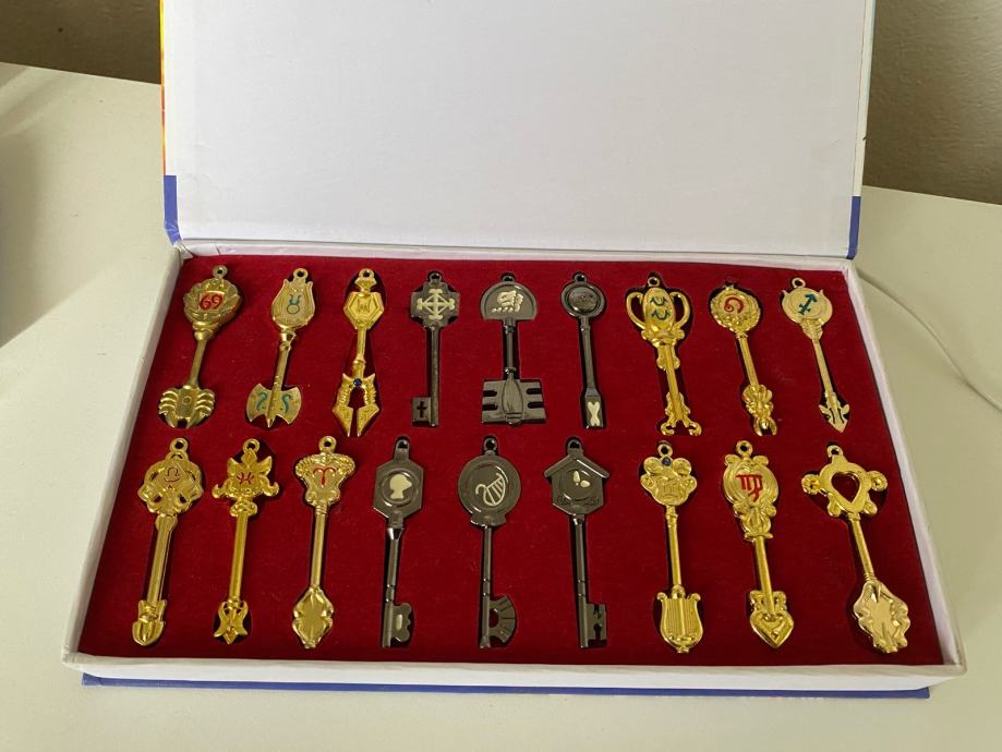 Prodajem Fairy Tail Lucy’s keys set