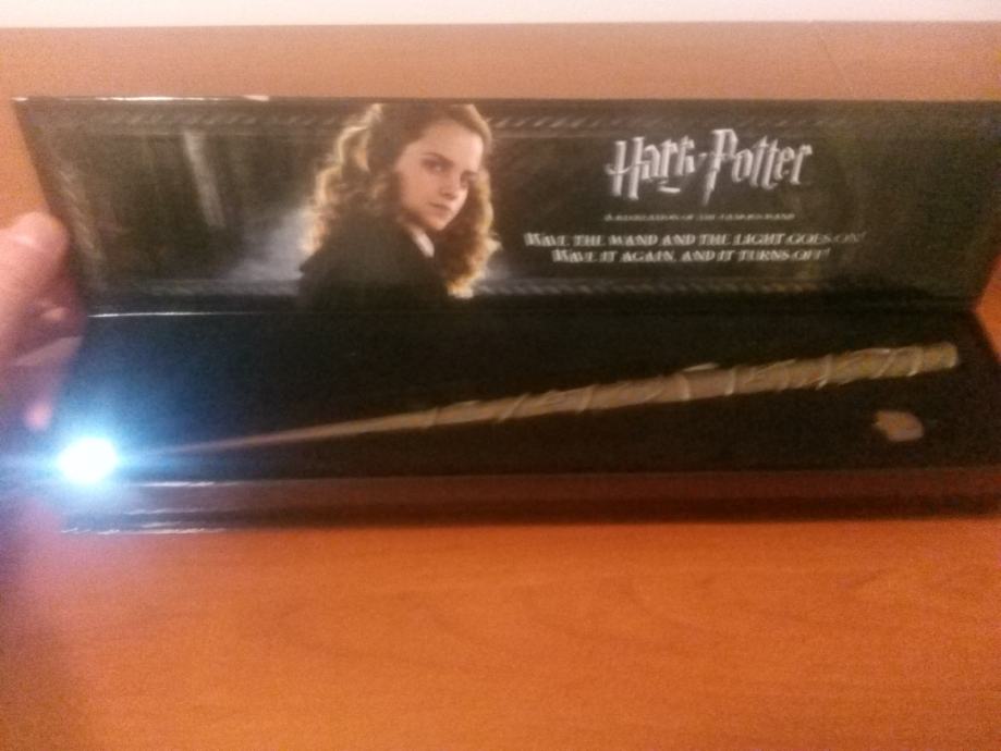 Svijetleći čarobni štapić Hermione (Hermiona), Harry Potter Hogwarts