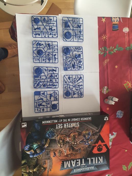 Warhammer 40k Angels of Death Kill Team, novo on sprue