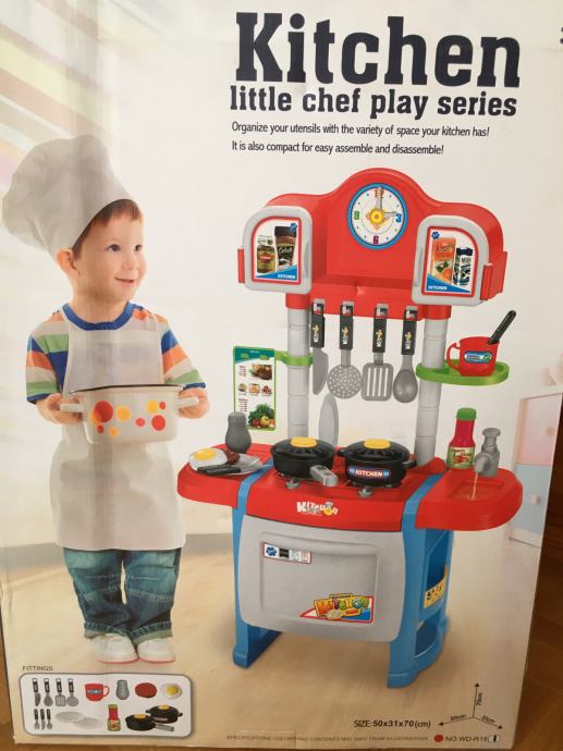 Dječja kuhinja Kitchen little chef play series