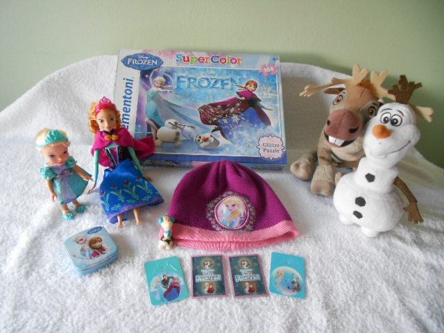 Frozen Ana, Elza , Olaf, Sven, puzzle, kapa (komplet ili pojedinačno)