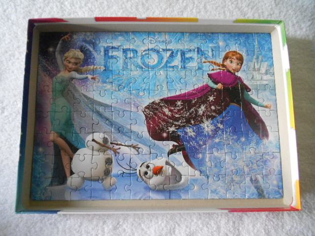 Frozen Ana, Elza , Olaf, Sven, puzzle, kapa (komplet ili pojedinačno)