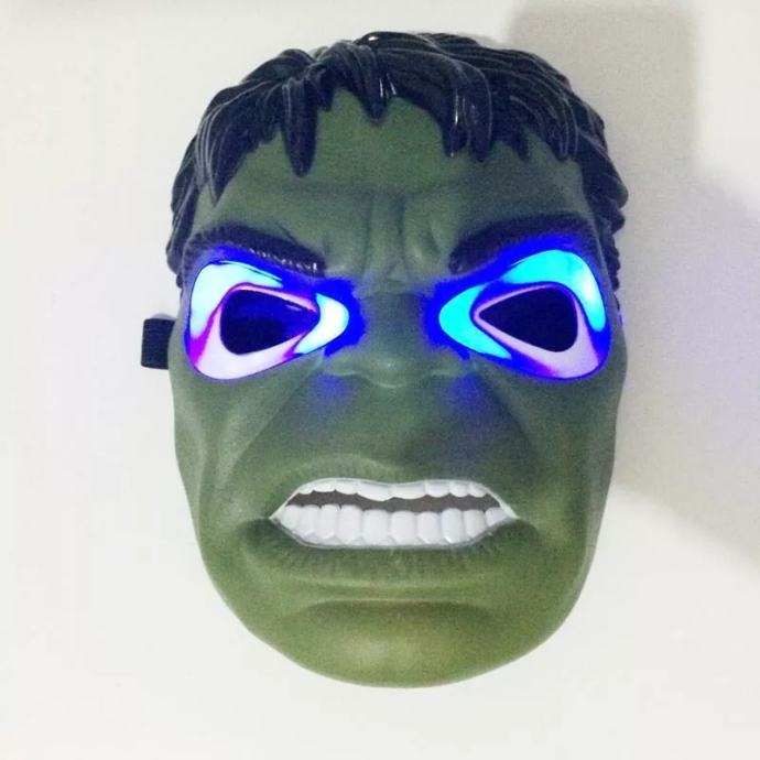 Hulk maska s LED svijetlom, Avengers maska