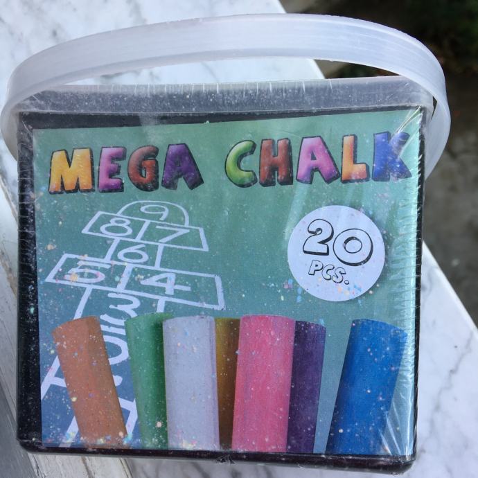 Kutija s kredama 20 kom Box of chalks 20 pcs