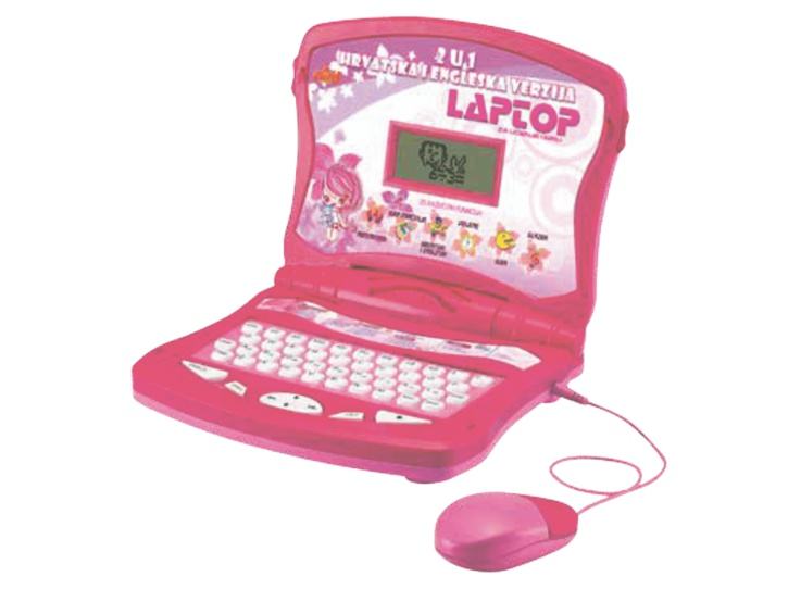 Laptop igračka, rozi