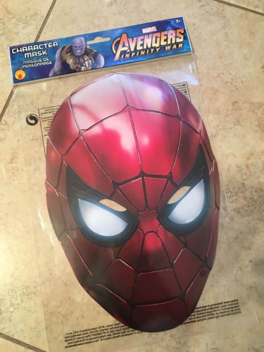 Novo! Marvel Spiderman maska