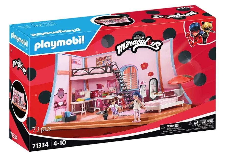 Playmobil - Miraculous: Marinettes Loft (71334) N