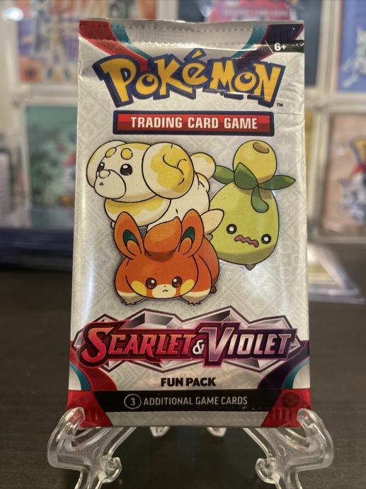 Pokemon Scarlet and Violet fun pack booster original novi