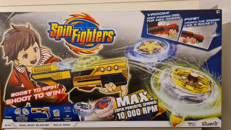 Spin Fighters pištolj s dvostrukim ispucavanjem