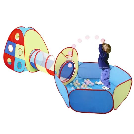 Teepee Pop Up Target Tent Tunel 3 in 1