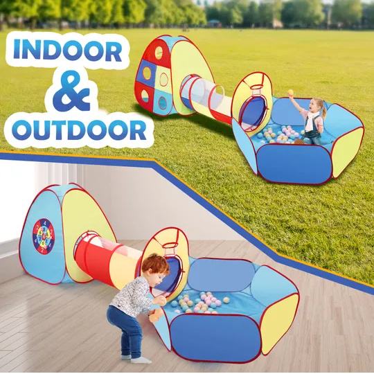 Teepee Pop Up Target Tent Tunel 3 in 1