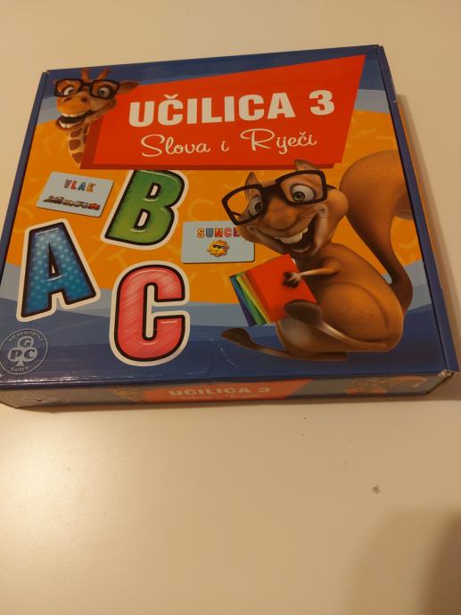 Učilica 3 slova i riječi