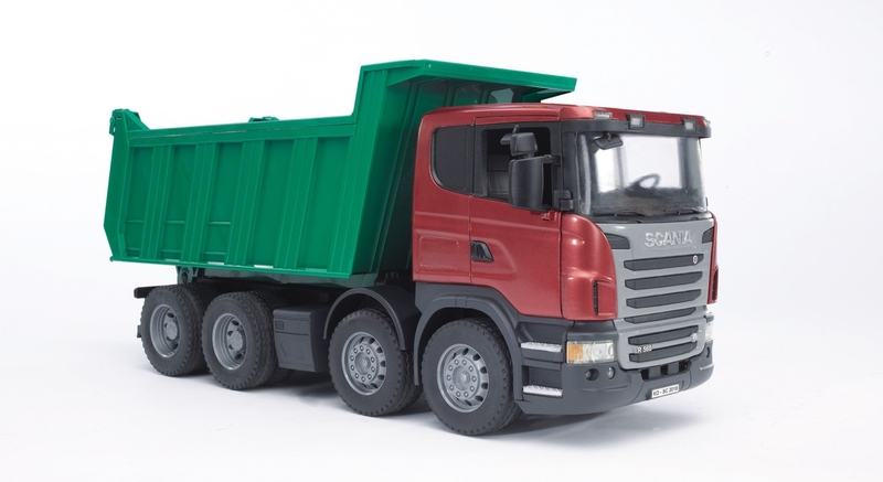 BRUDER MODEL KAMION SCANIA R-SERIE KIPER