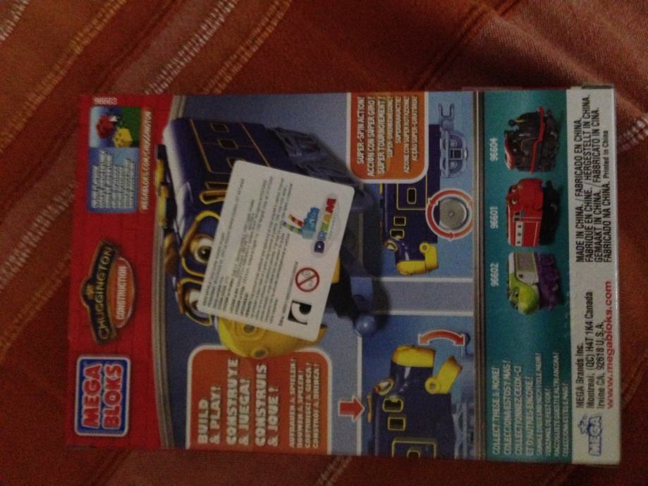 Chuggington vlakic lego