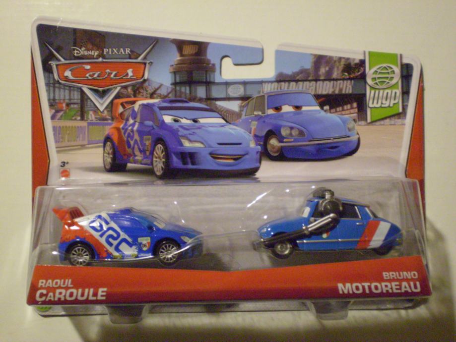 DISNEY PIXAR CARS 2 - Raoul Caroule i Bruno Motoreau