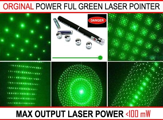 LASER POWER FUL GREEN LASER POINTER