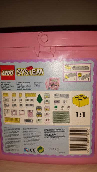 LEGO® BASIC SYSTEM 345 roza kutija za gradnju