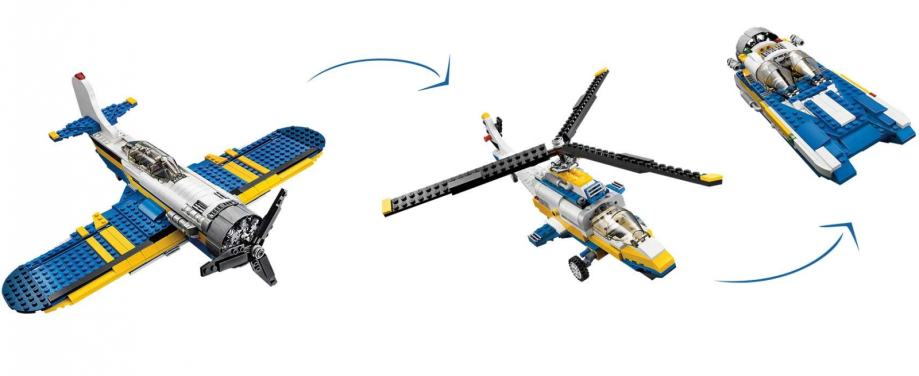 Lego Creator 31011 3in1 Aviation Adventure - SUPER AKCIJA
