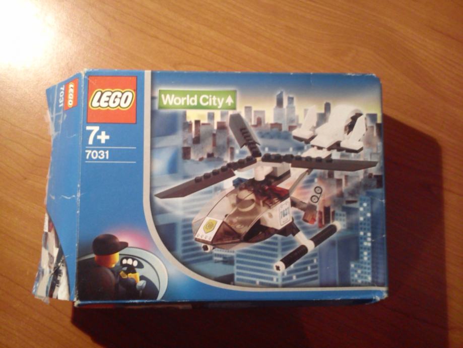 Lego, city, policija, set 7031