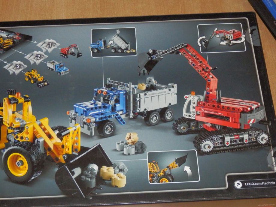 LEGO Technic 42023-Construction Crew-NOVO