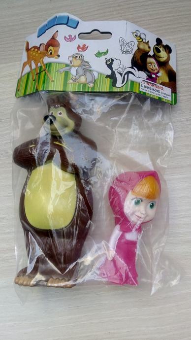 MAŠA I MEDVJED (Masha and the bear) gumene igračke
