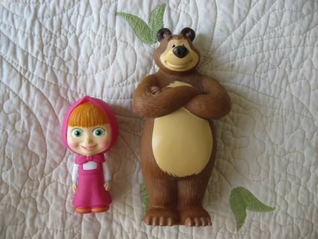 MAŠA I MEDVJED (Masha and the bear) gumene igračke