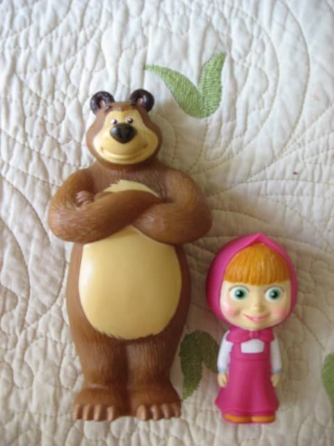 MAŠA I MEDVJED (Masha and the bear) gumene igračke