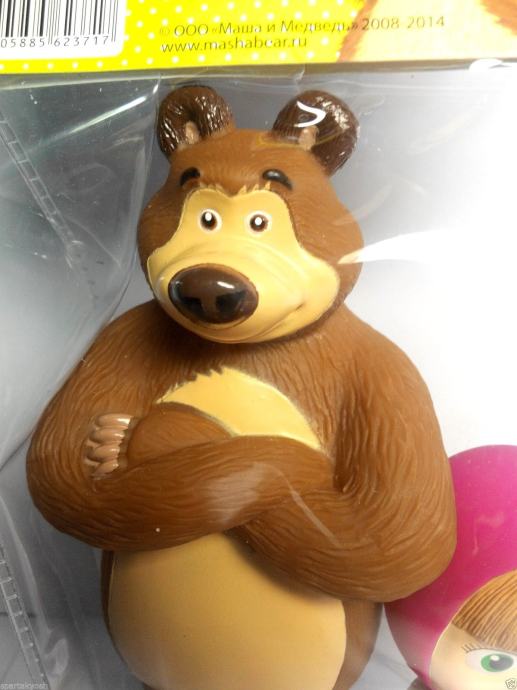 Maša i medvjed (Masha & the Bear, Masha and the Bear) - gumena igračka
