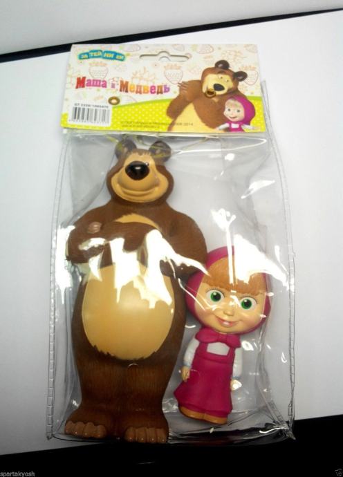 Maša i medvjed (Masha & the Bear, Masha and the Bear) - gumena igračka