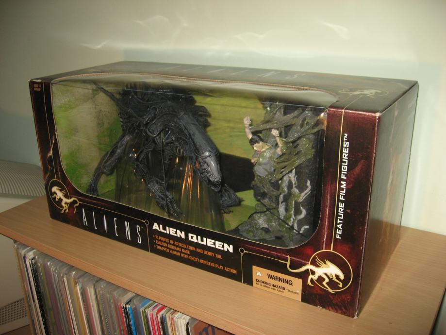 McFarlane Movie Maniacs 6 Alien Queen Deluxe Box Set RARE!