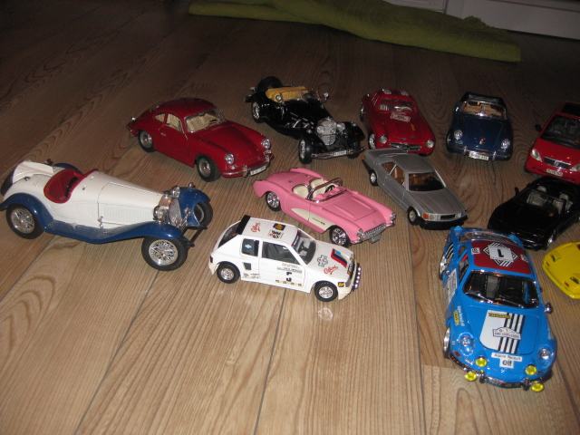 Modeli autića 1/18 i 1/24