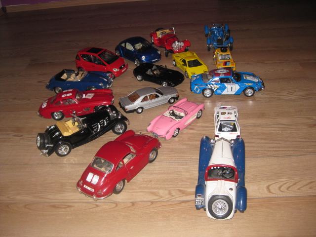 Modeli autića 1/18 i 1/24