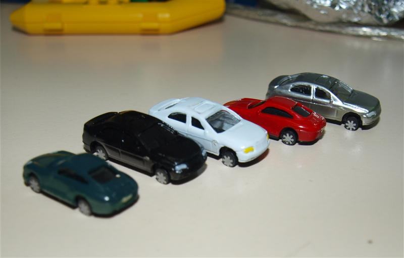 Modeli autića u N mjerilu 1:160 vitrinski modeli