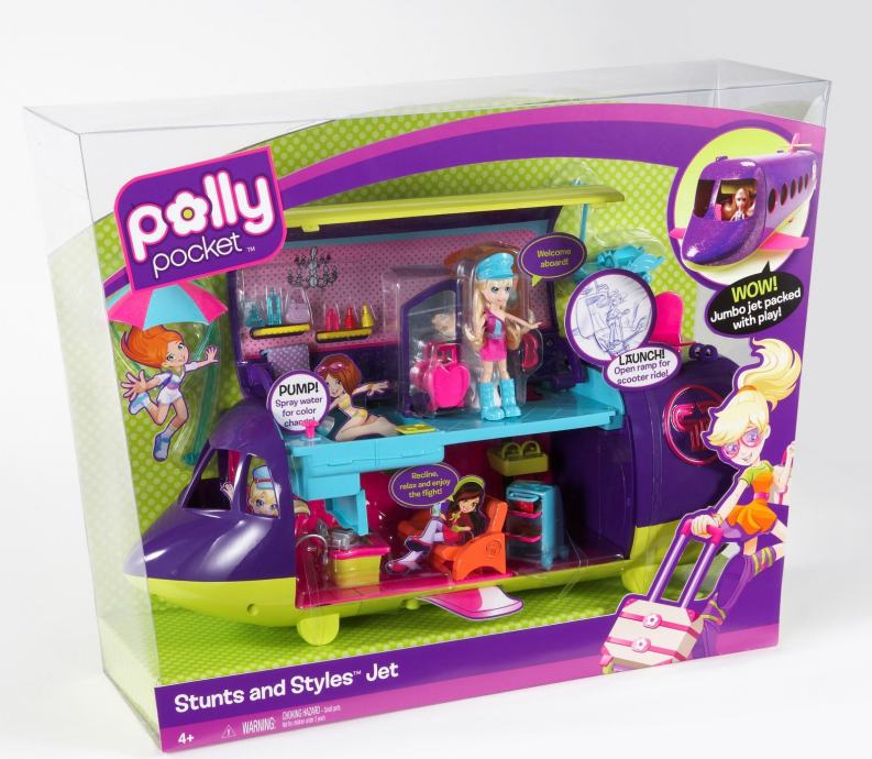 Polly Pocket avion - Adventure Jet