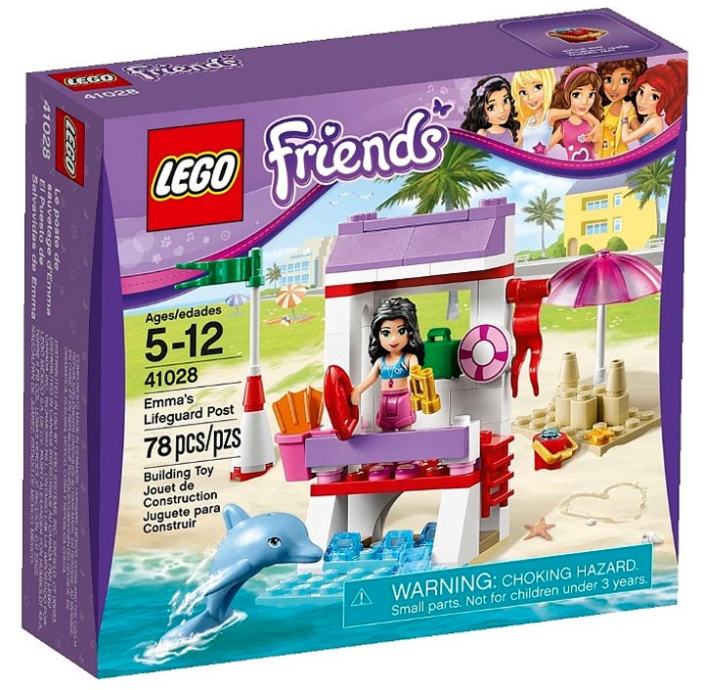 Set LEGO Friends - Emmas Lifeguard Post (41028)