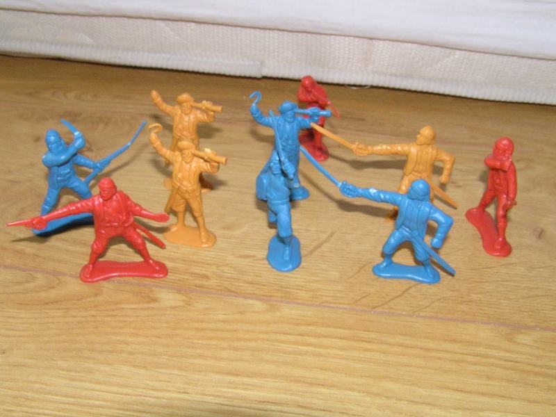 Vojnici, kauboji, indijanci, gusari i ronioci - male figurice