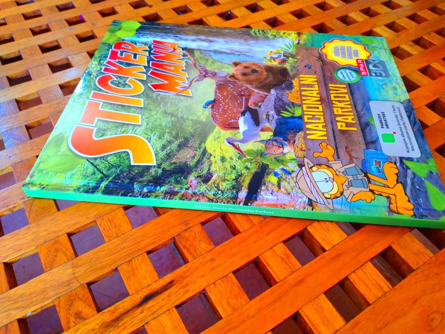 ALBUM STICKER MANIA NACIONALNI PARKOVI HRVATSKE