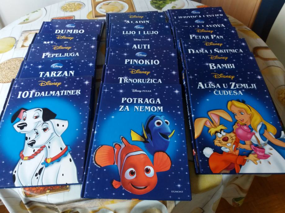 Disney knjige za djecu - 22 kom, samo 280kn