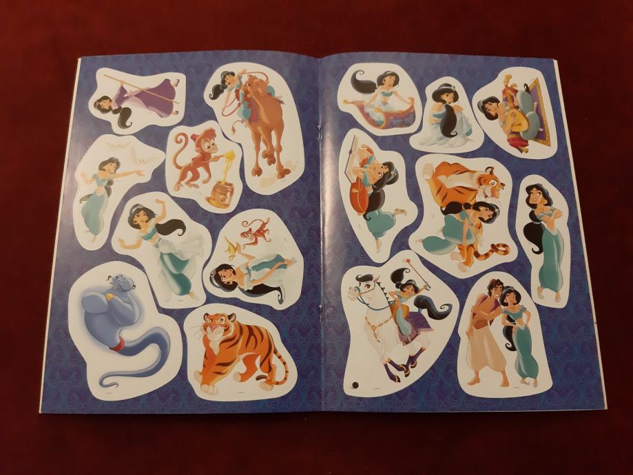 Disney Princess Stick&Colour