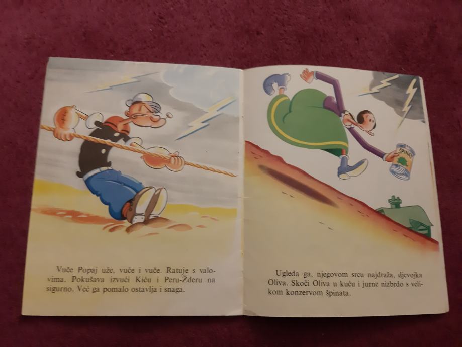 Popaj i Popaj i novi brod - slikovnica/strip