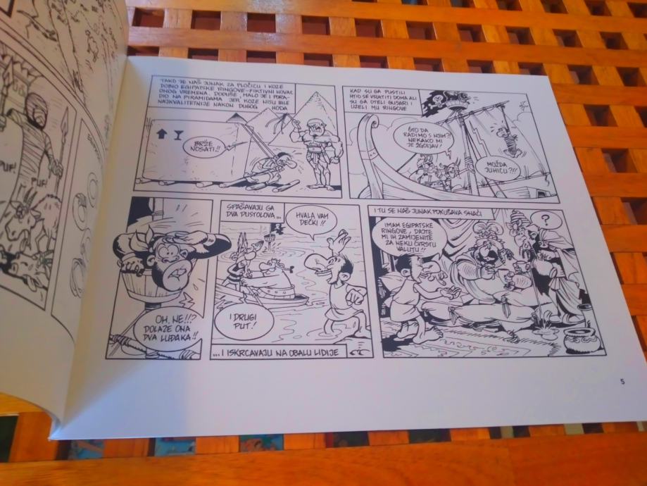 STRIP BORNA BARAC NIKO BARUN MALA POVIJEST NOVCA ZAGREB