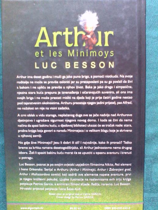ARTHUR i MINIMEJCI, Luc Besson