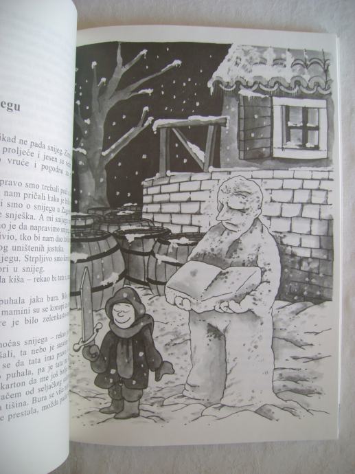 Matko Marušić - Snijeg u Splitu - ilustracije Joško Marušić