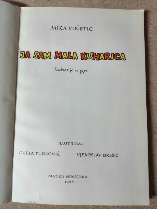 Mira Vučetić – Ja sam mala kuharica (C2)